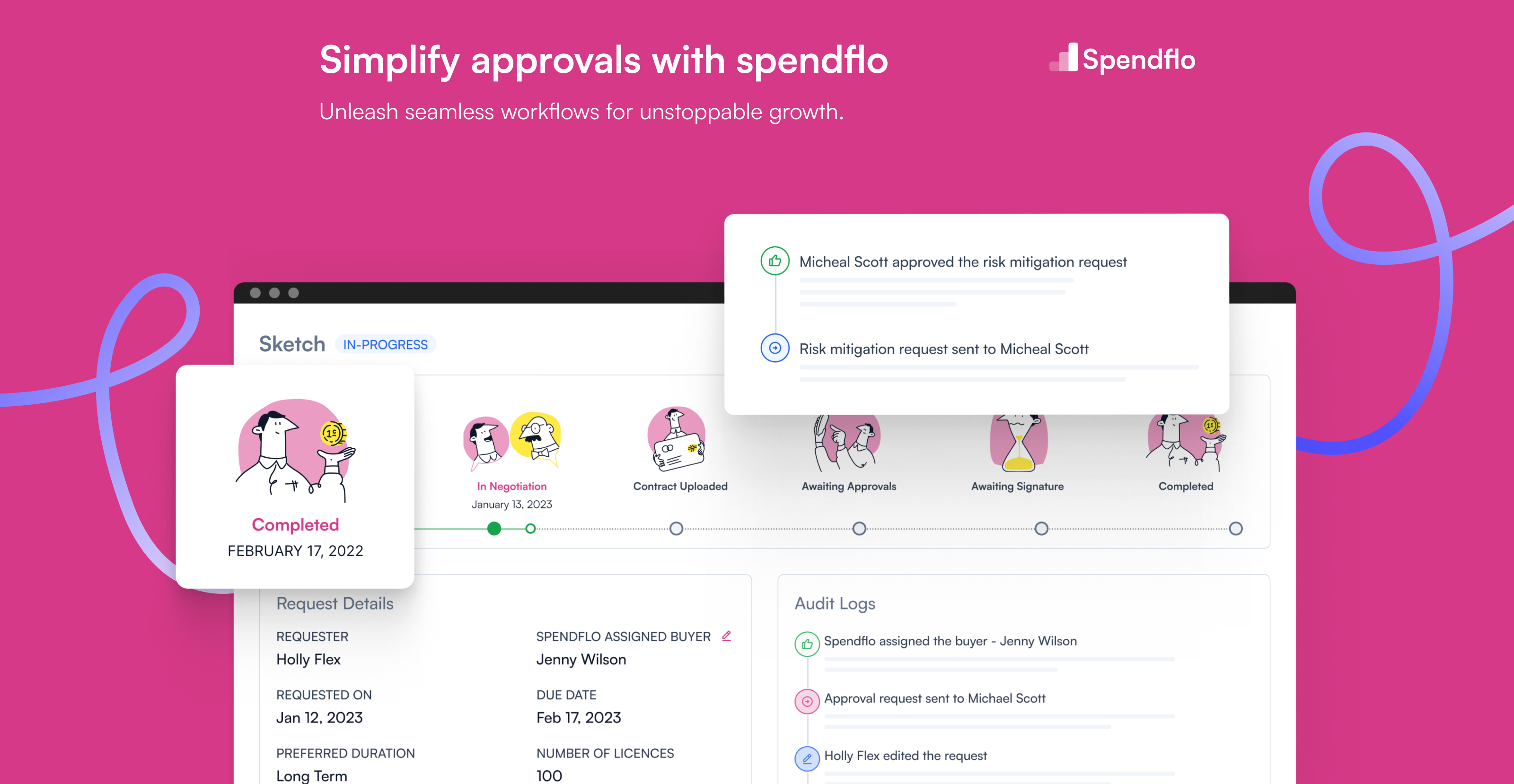 Simplify approvals with Spendflo: Unleash seamless workflows for unstoppable growth.